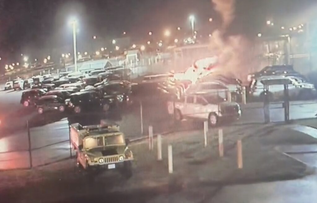 Five Cars Used By Joe Biden's Secret Service Melted In Fire At ...