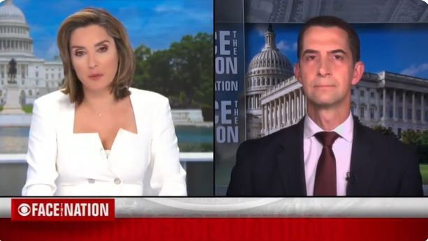 Sen. Cotton Sells Out MAGA, Stands With RINOs On CBS [WATCH]