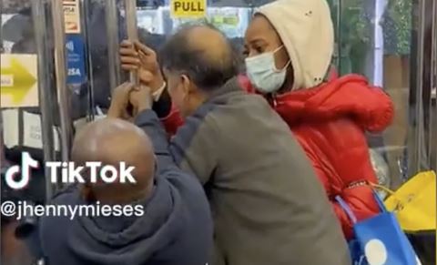 Watch: Furious Store Owner Locks Up Thief Until She Pays What She Owes