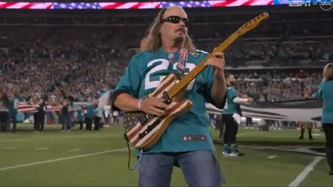 WATCH: Florida Man With Epic Mullet Shreds The National Anthem On ...