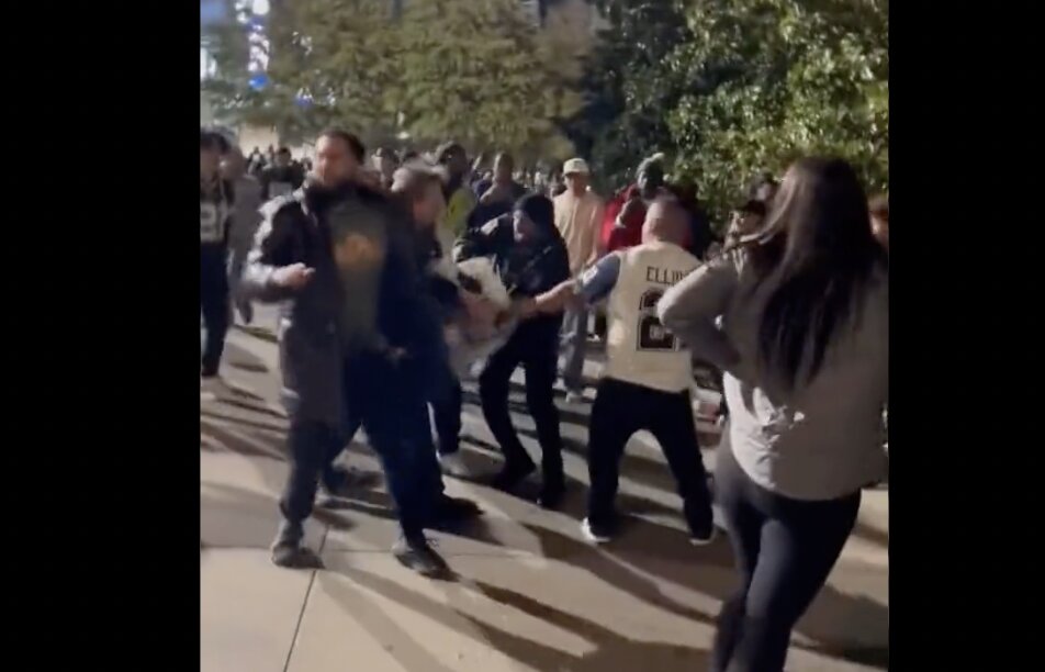 WATCH: Fights Break Out As Season-Ending Loss Leads To Cowboys Fans ...