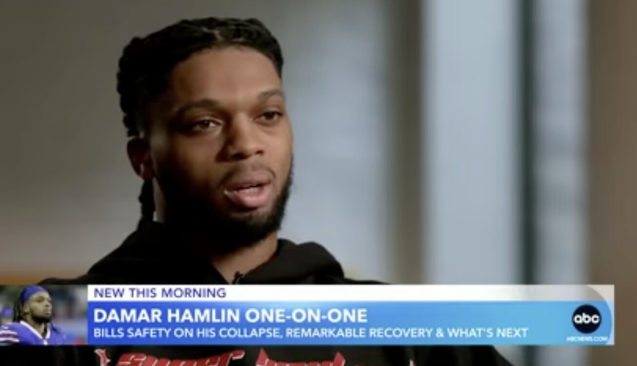 Damar Hamlin Responds To Super Bowl's Jesus Jacket Drama - The American ...