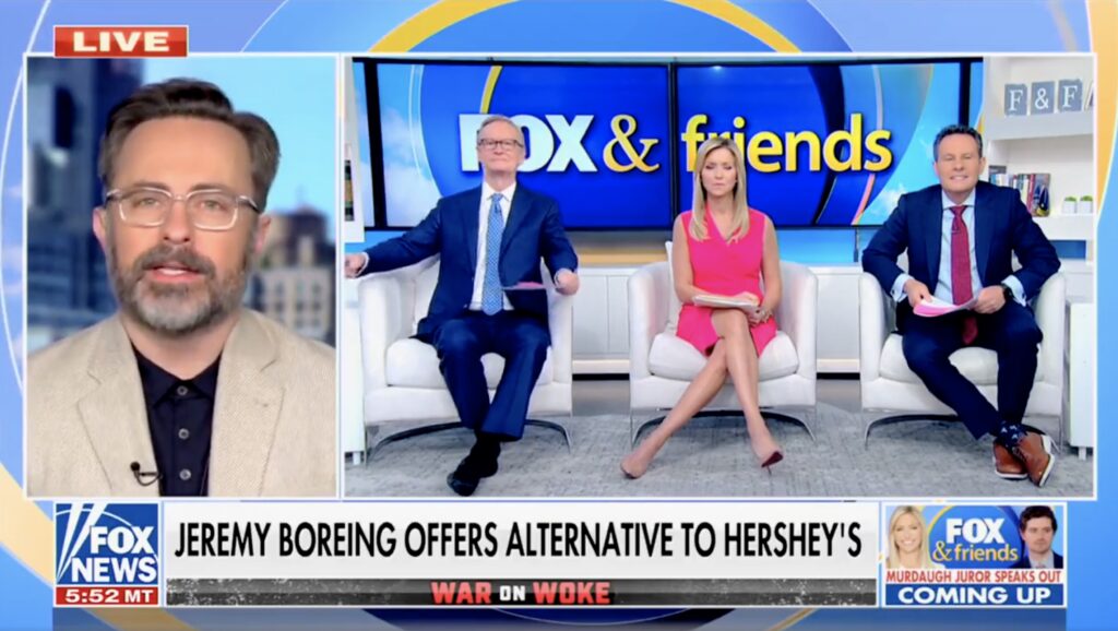 Daily Wire’s Founder Tells ‘Fox & Friends’ How Woke Hershey’s Made Him ...