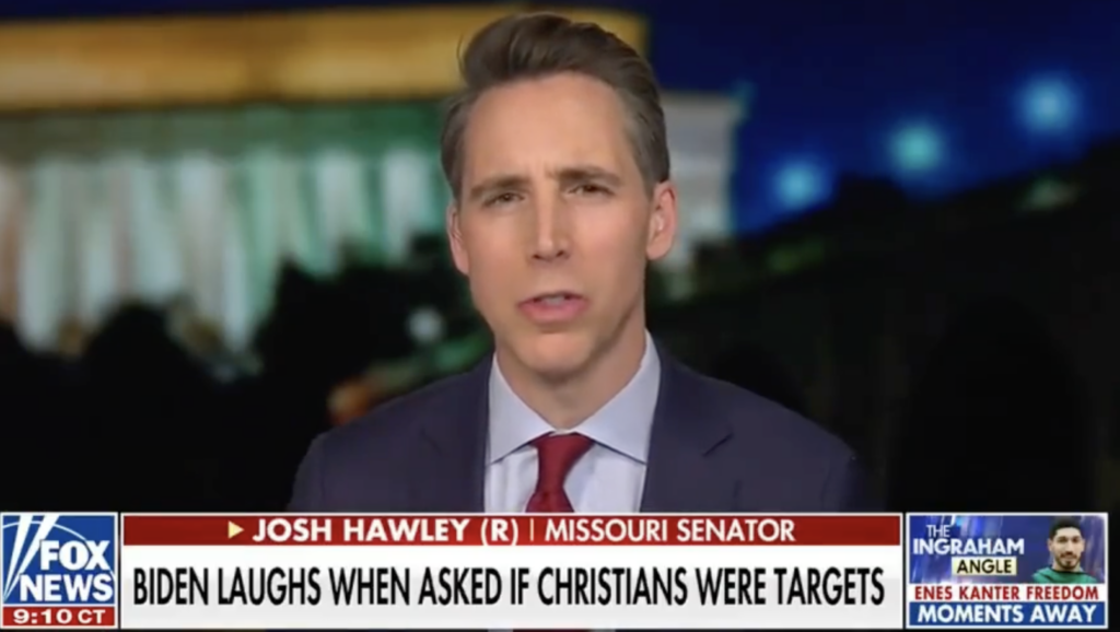 Sen. Hawley Demands Christian School Shooting Be Investigated As A Hate ...