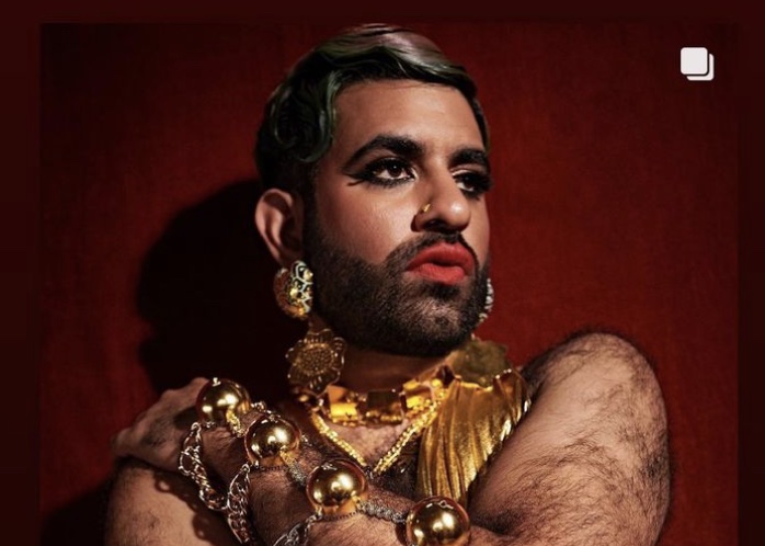 Indian Bridal Magazine Gets Slammed For Featuring Hairy Biological Male ...