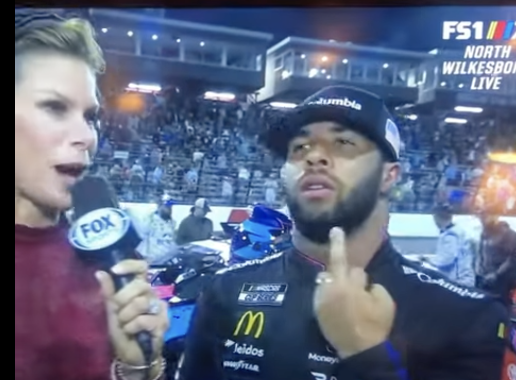WATCH: Woke Bubba Wallace Taunts NASCAR Fans During Interview - The ...