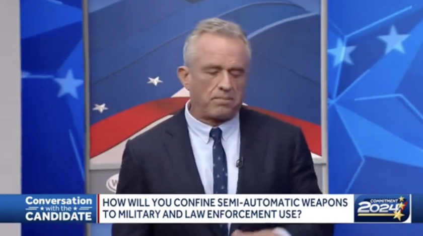 WATCH: RFK Jr. Explains Why Gun Control Won't Stop School Shootings ...