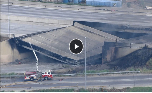 Section Of I-95 Will Be Shut Down For 'Months' After Massive Fire ...