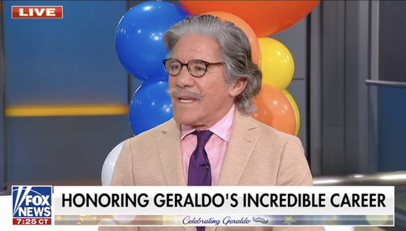 WATCH: Woke Geraldo Claims He Was A "Product Of Affirmative Action ...
