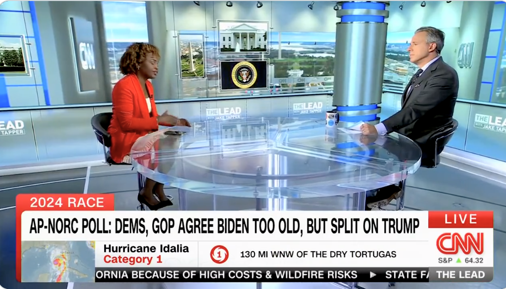 WATCH: CNN Host Left Visibly Skeptical When KJP Makes Absurd Claim ...