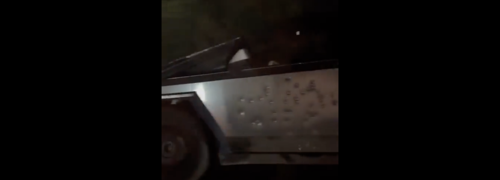Viral Video Shows "Bullet Proof" Tesla Cybertruck Shot Up "Al Capone ...