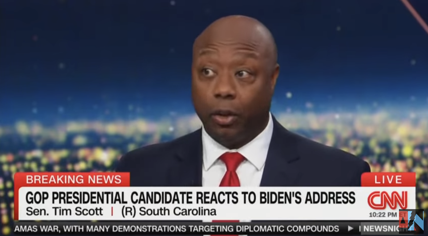"Making Life More Miserable": Tim Scott Has Explosive Fight With CNN ...