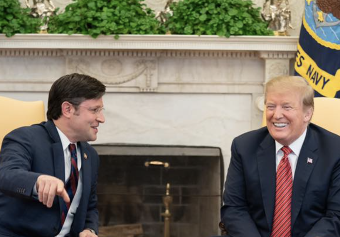 "We're Going To Force The Issue": Mike Johnson Vows To Tackle Biden's ...