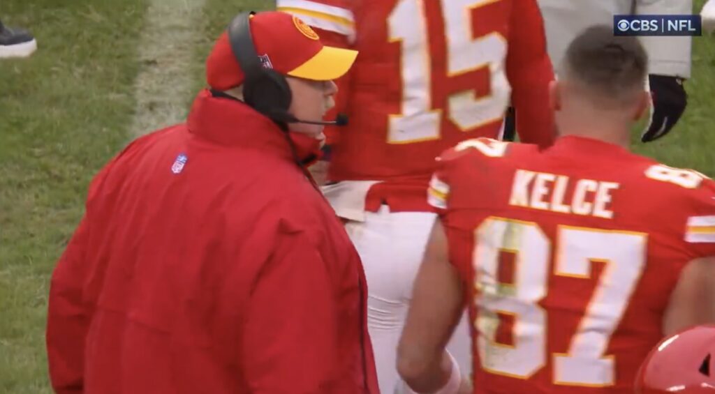 WATCH: Travis Kelce Throws Helmet, Has Altercation With Andy Reid Following Game - The American ...