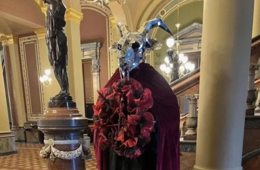 Veteran Who Toppled Satanic Display Claims Critics "Overcomplicating ...