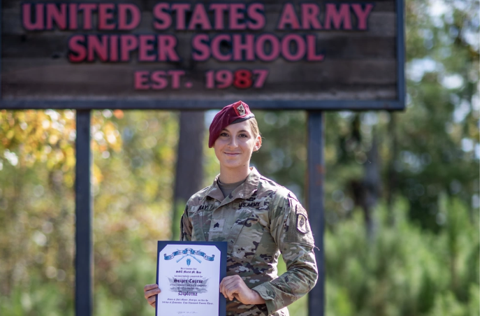 Female Soldier Passes Army Sniper School In Historic First - The ...