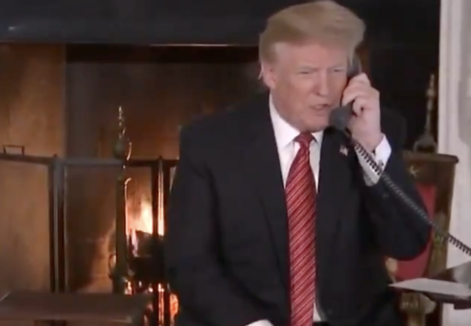 "Are You Still A Believer In Santa?": Watch Trump's Hilarious ...