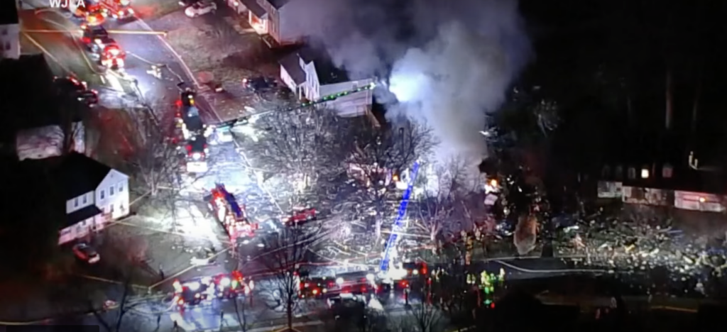 Virginia House Explosion Kills Volunteer Firefighter, Hospitalizes 4 ...