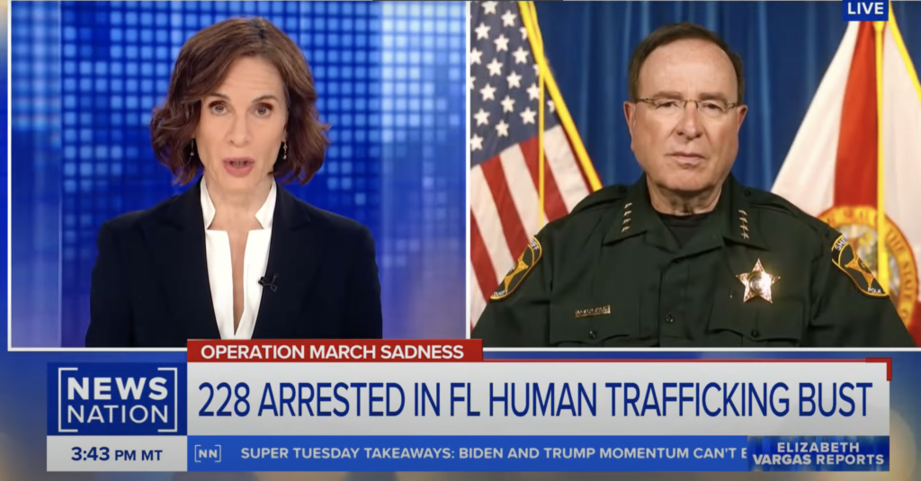 WATCH: Florida Sheriff Announces 228 Arrests In Massive Human ...