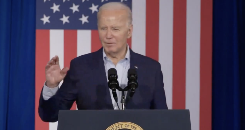 WATCH: Biden Starts "Randomly Yelling" During Rant On Raising Taxes ...