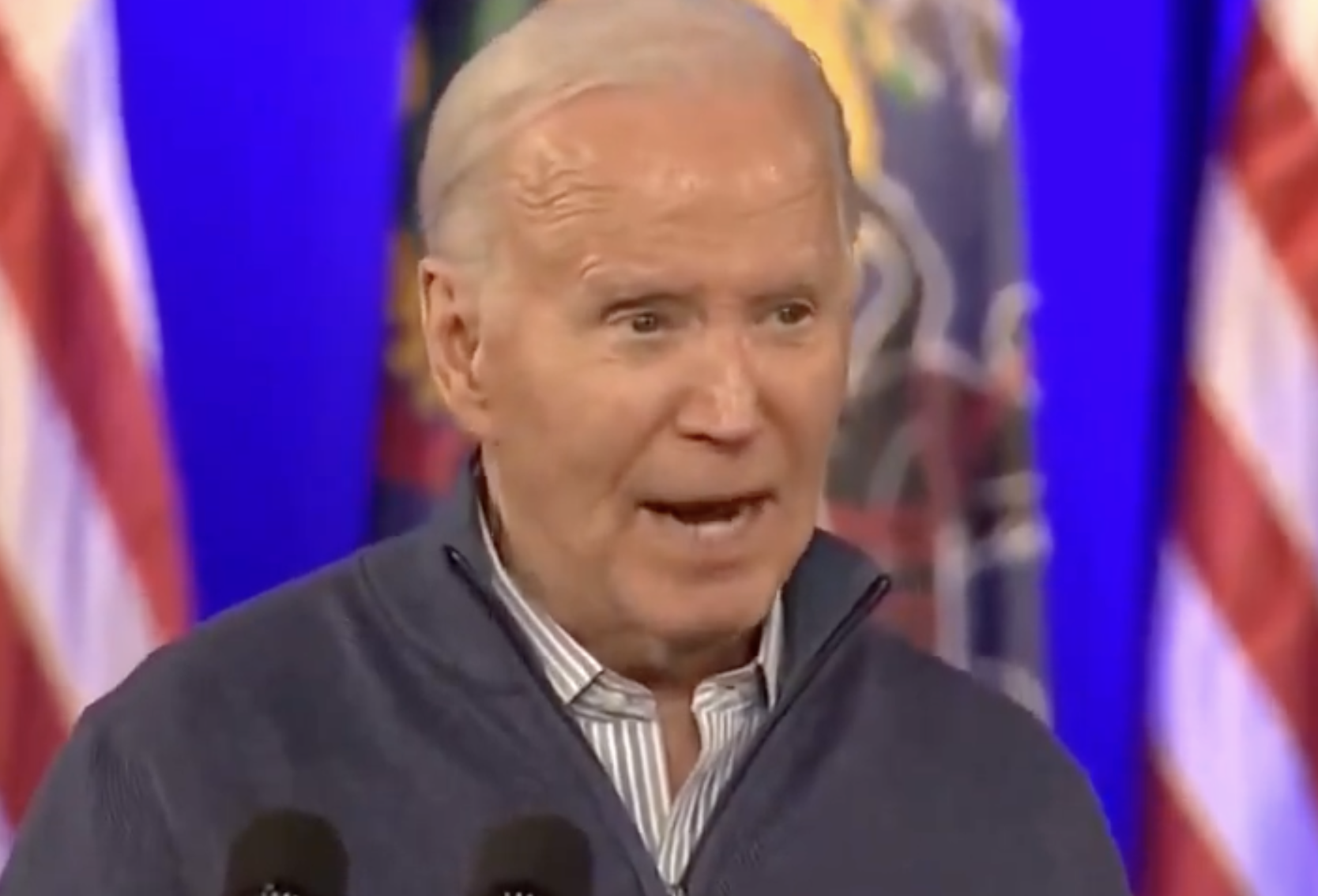 "No That's Not A Joke": Biden Delivers Gaffe-Filled Rant About The Debt ...