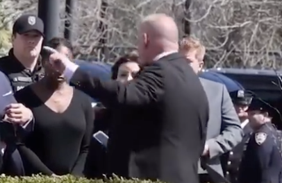 Gov. Hochul Confronted By Mourner At Murdered Officer's Wake, Crowd ...