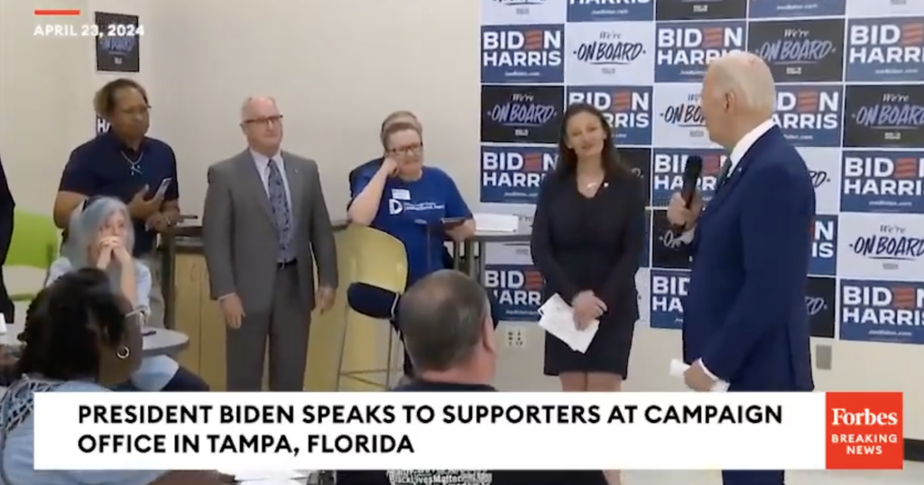 WATCH: Biden Called Out For Claiming He "Used To Drive An 18-wheeler ...