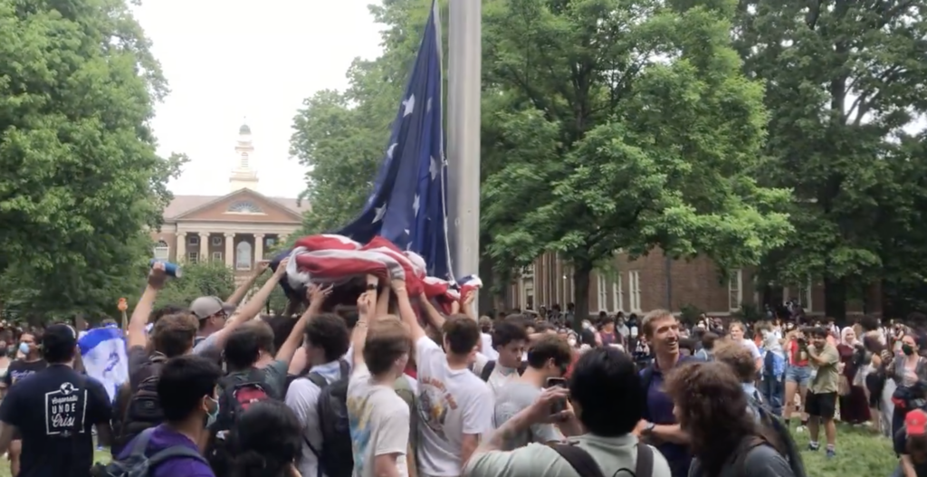 WATCH: UNC Frat Boys Who Defended American Flag Raise Nearly $500,000 ...