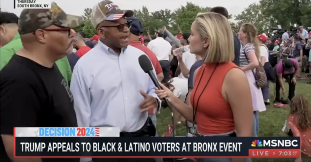 WATCH: Black And Latino Voters Shut Down MSNBC Reporter When She ...