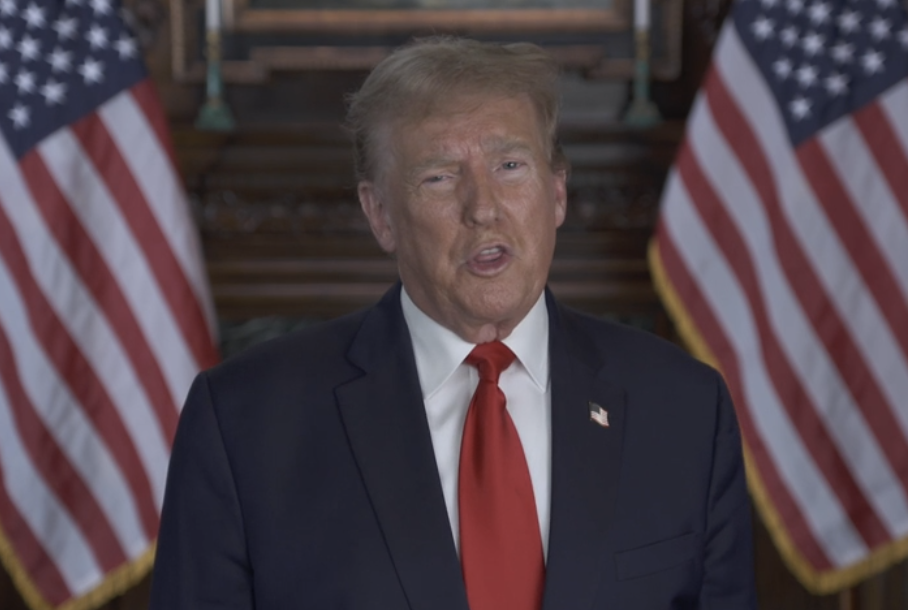 WATCH: Trump Doubles Down On Claim He'll Win Historically Blue State ...