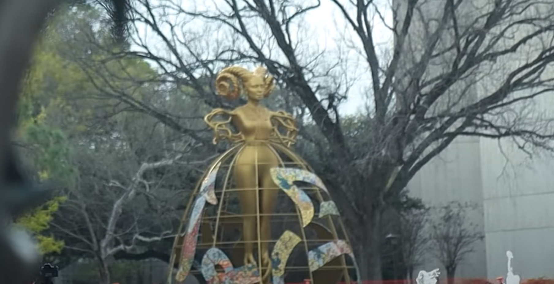 University Of Houston "Satanic" Statue Beheaded During Hurricane Beryl ...