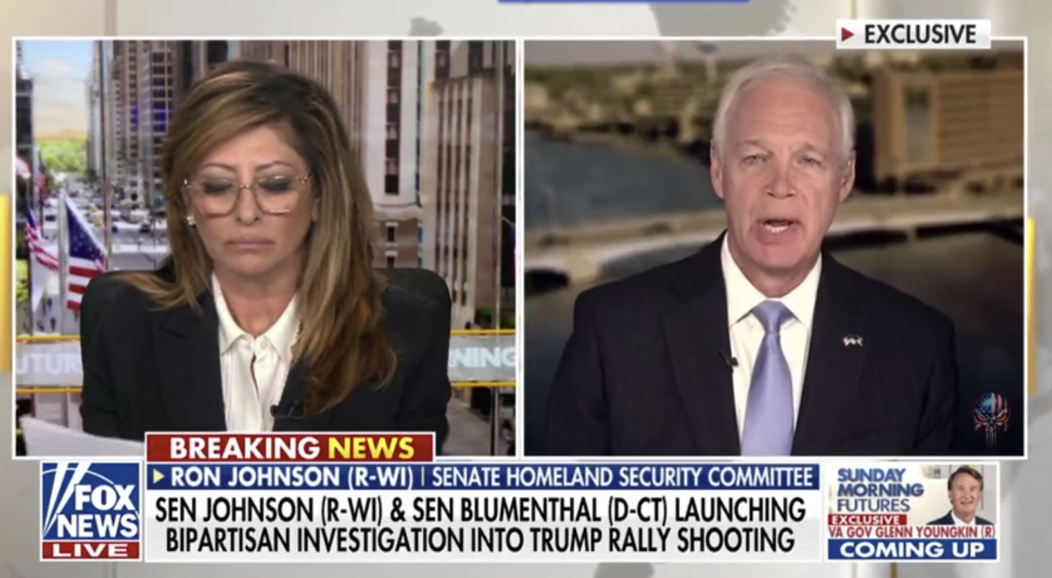 WATCH: Sen. Johnson Reports On Mysterious Man In Grey Suit Who ...