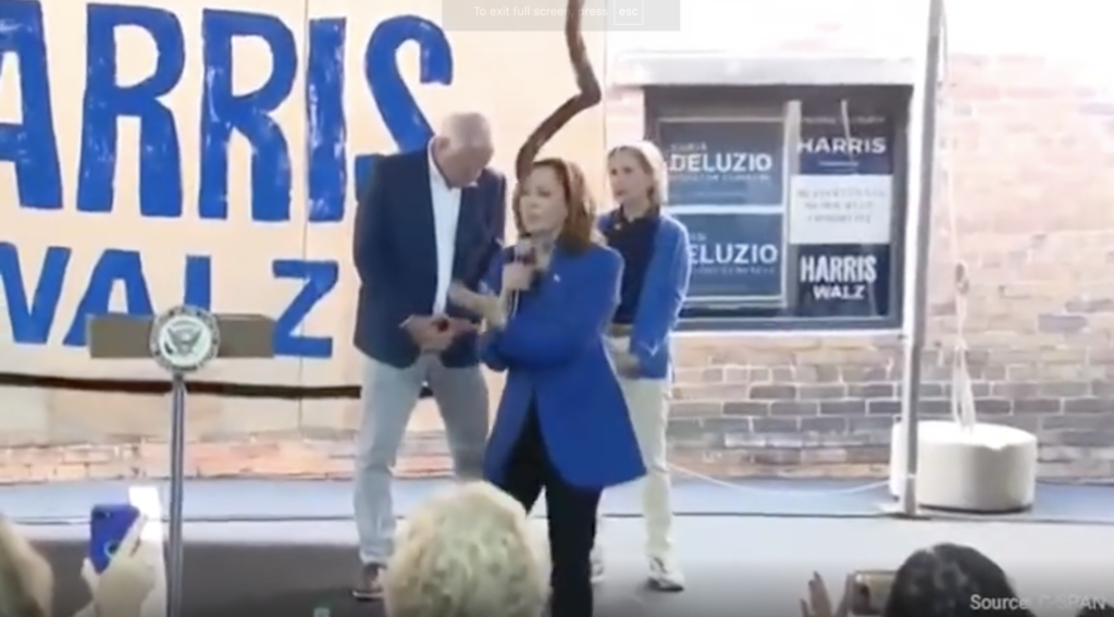WATCH: Kamala Harris Faces Criticism Over This "Off Teleprompter ...