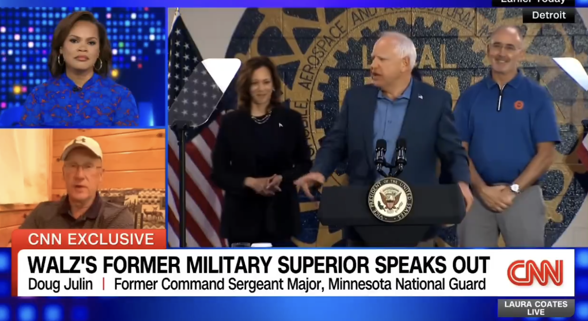 "He Did Something Wrong In Service": Tim Walz's Former National Guard ...