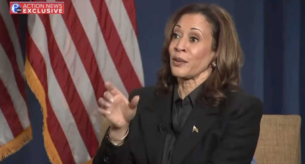 WATCH: Critics Say Harris' Poor Performance In Solo Interview Shows She ...