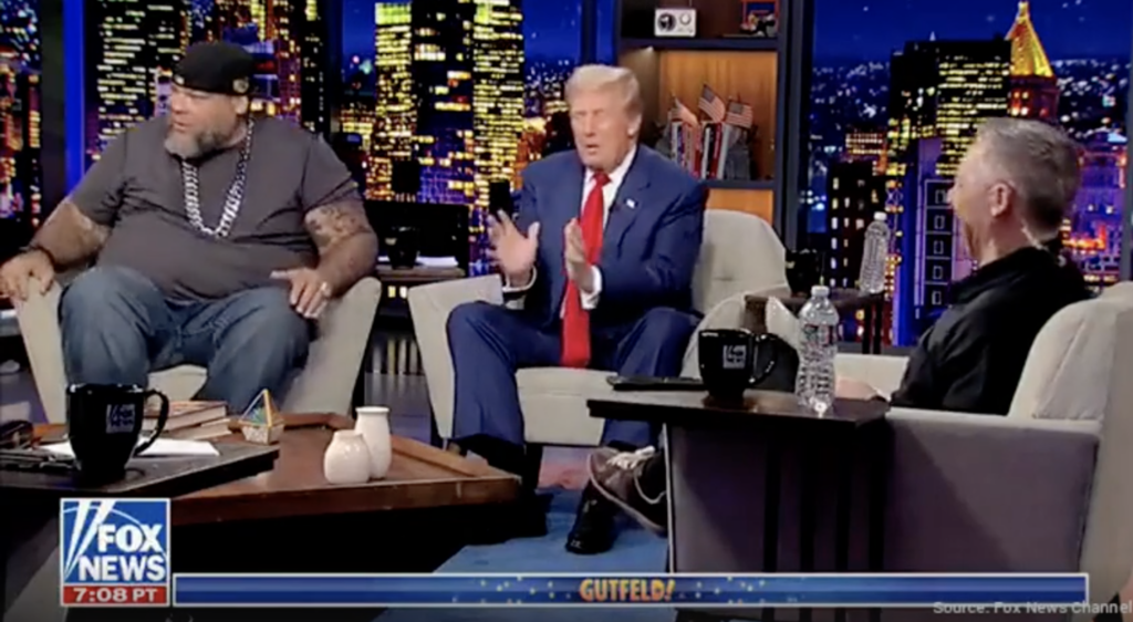 "Gutfeld!" Makes Audience History With Trump Appearance - The American ...