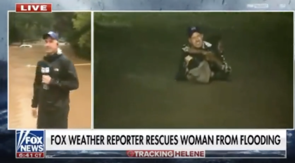 WATCH: Fox News Reporter Saves Woman From Drowning Live On Air As ...