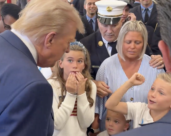 "What A Beautiful Moment": Trump Has Amazing Interaction With Young Fan ...