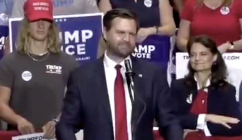 WATCH: Vance "Absolutely Destroys" Reporter As The Crowd Laughs, And ...