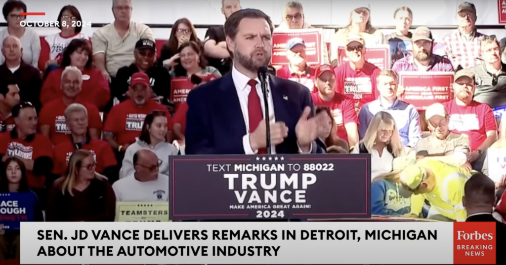 "Here's The Evidence": JD Vance Corrects Reporter By Bringing The Facts ...