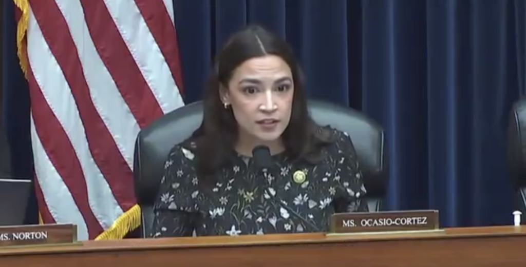 WATCH: AOC Goes On "Unhinged Rant" In Congress Over Lack Of "Diversity ...