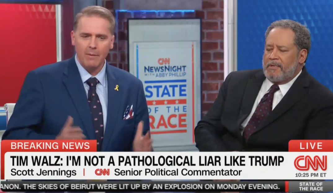 "I Don't Answer To You": CNN Discussion About Candidates, Walz Turns To ...