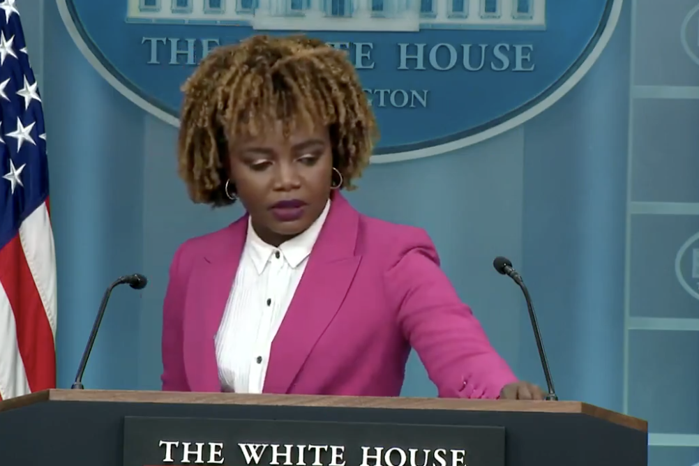 "KJP Can't Handle The Truth": Biden Spox Roasted Online Over Fake Fact ...