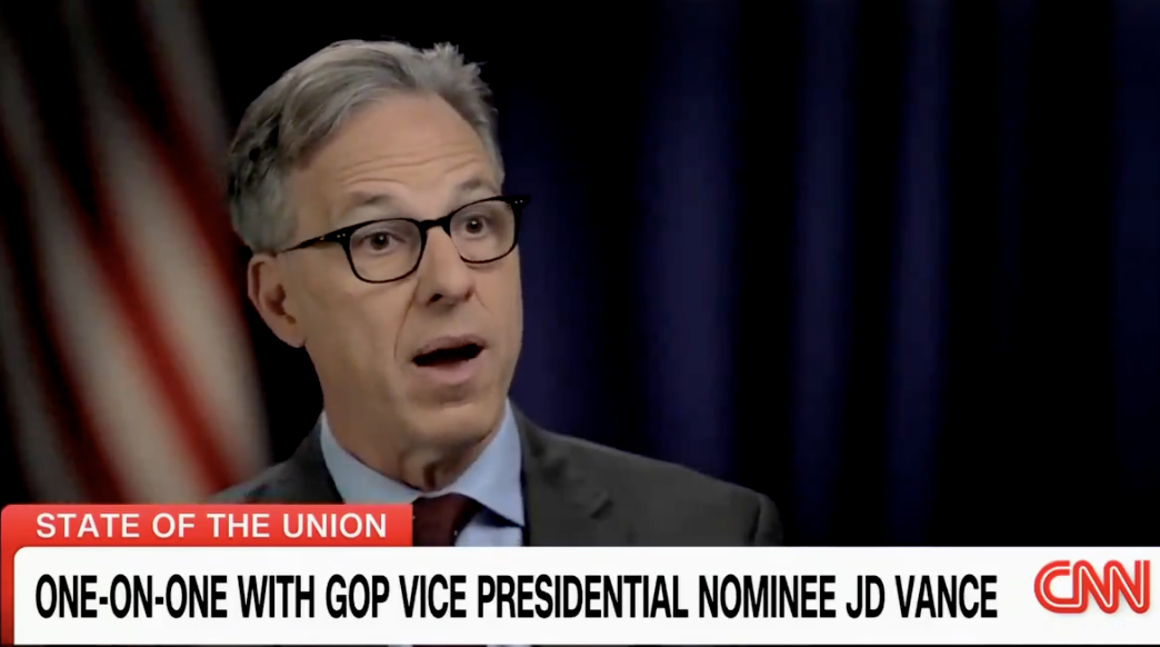 WATCH: JD Vance "Absolutely Demolished Jake Tapper And CNN" And The Internet Goes Wild - The ...
