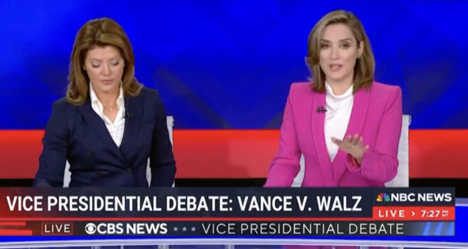 WATCH: "Shameless" CBS VP Debate Moderators Torched Over "Extreme Bias ...