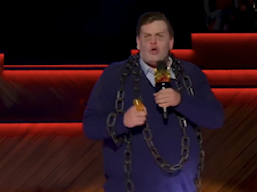 Comedian Dresses As Slain CEO, Pretends To Speak From Hell In Horrific ...