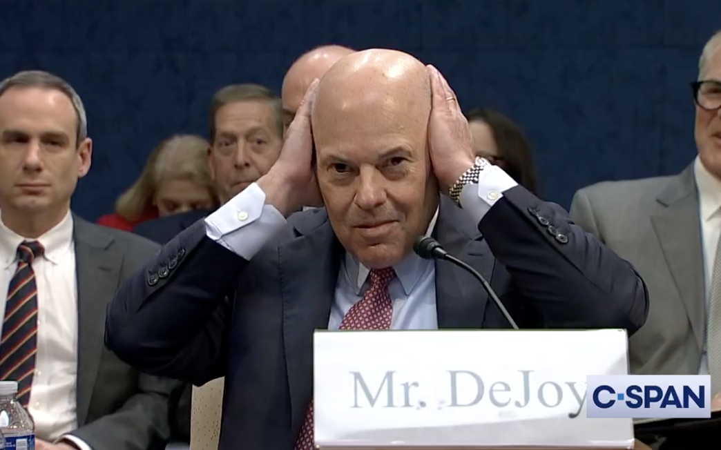 WATCH: USPS Postmaster General Covers Ears In Congress When Criticized ...
