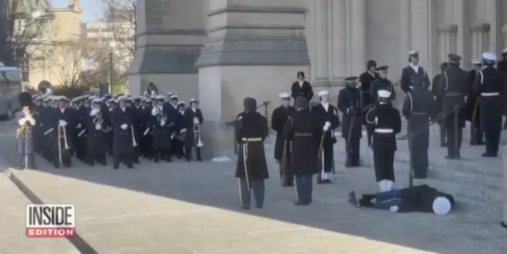 WATCH: Soldier Collapses During Carter Funeral, In Unknown Condition ...