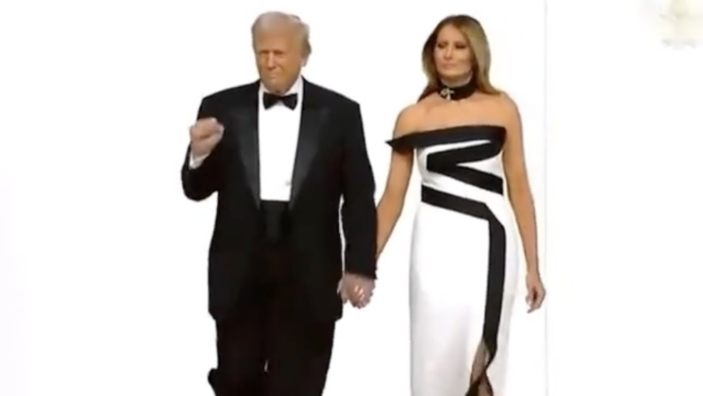 Maker Of Melania's Gorgeous, Custom Gown For Inaugural Ball Says It Was An "Honor" To Help The ...