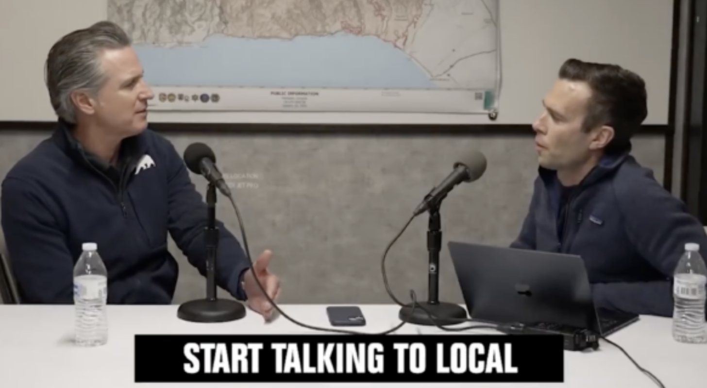 Gavin Newsom Criticized After He Tries To Pass Blame For Fires, Attacks ...